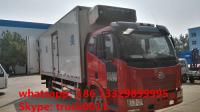 China China famous FAW brand LHD 4*2 15ton refrigerated truck for sale, FAW brand 10tons-15tons cold room truck for sale for sale
