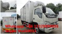 China best price forland RHD 4*2 4tons refrigerated truck for sale, forland Brand 4000kgs cold room truck for frozen food for sale