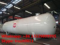 China CLW brand 24 metric tons stationary surface lpg gas storage tank for sale, ASME standard 24ton surface propane gas tank for sale