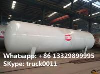 China CLW brand 24 metric tons stationary surface lpg gas storage tank for sale, ASME standard 24ton surface propane gas tank for sale