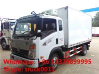 China hot sale best price CLW brand 3-5ton mini refrigerated truck for sale, China brand 3tons-5tons cold room truck for sale for sale