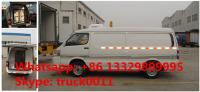 China best price foton 4*2 LHD1.5ton refrigerated minivan for sale, 2017s new freezer minivan for ice-cream and frozen food for sale