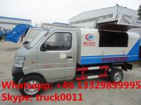 China China 1 ton Chang'An brand 4x2 gasoline small garbage collection vehicle, high quality mini sealed garbage truck for sale
