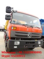 China Dongfeng 153 6*4 16cbm hook lifter garbage truck, high quality and best price 16cbm swing arm garbage truck for export for sale