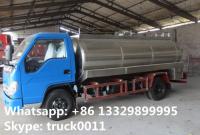 China Hot sale cheap right hand drive Forland 6-wheel 6000L Fresh milk transport truck,   forland RHD 6,000L Liquid food truck for sale