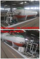 China ASME standard CLW brand 40m3 natural gas metering station, best price CLW Brand 40m3 skid lpg gas refilling station for sale