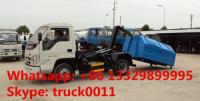 China 4*2 Dongfeng Hydraulic lifter Garbage Trucks 3tons 5tons 6tons 8tons for sale, dongfeng hook lift garbage truck for sale for sale