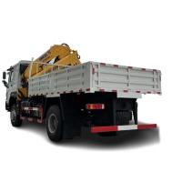China Customized SINO TRUK HOWO 5T knuckle crane boom mounted on cargo truck for overseas clients for sale for sale
