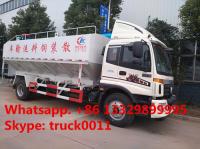 China total new FOTON Aumark 12m3 electronic discharging feed truck for sale, livestock farm-oriented animal feed pellet truck for sale