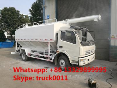 China cheap factory supply 4*2 14m3 67ton DONGFENG bulk feed truck,farm-oriented livestock 7tons hydraulic feed delivery truck for sale