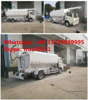 China cheap factory supply 4*2 14m3 67ton DONGFENG bulk feed truck,farm-oriented livestock 7tons hydraulic feed delivery truck for sale