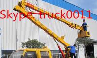 China Foton Auman  4*2 LHD 20m high altitude operation truck for sale,FOTON brand 20m overhead working platform truck for sale for sale