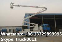 China Foton Auman  4*2 LHD 20m high altitude operation truck for sale,FOTON brand 20m overhead working platform truck for sale for sale