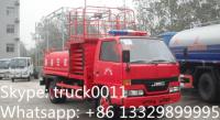 China dongfeng brand high altitude operation truck with water tanker, hot sale hydraulic bucket truck with water tank for sale