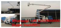 China Dongfeng Euro 3 170hp 18m-20m aerial working platform truck for sale, dongfeng 145 18m high altitude operation truck for sale