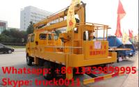 China hot sale best price Japanese ISUZU 14m-16m high altitude operation truck, ISUZU 4*2 LHD aerial working truck for sale for sale