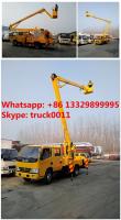 China factory sale best price Dongfeng duolika high altitude operation truck,dongfeng couble cab 12m-16m bucket truck for sale for sale