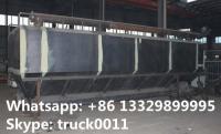 China factory sale hydraulic discharging 20m3 farm-oriented animal feed container,CLW brand 20m3 bulk feed tank for sale for sale