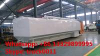 China factory sale hydraulic discharging 20m3 farm-oriented animal feed container,CLW brand 20m3 bulk feed tank for sale for sale