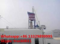 China dongfeng 4*2 LHD diesel 4-5tons feed fodder truck for fish plant, best price dongfeng 8m3 live poultry chick feed truck for sale