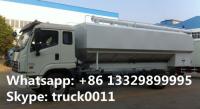 China HOT SALE FOTON 20m3 hydraulic animal feed  transported truck,best price 10tons hydraulic farm-oriented bulk feed truck for sale