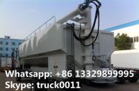 China HOT SALE FOTON 20m3 hydraulic animal feed  transported truck,best price 10tons hydraulic farm-oriented bulk feed truck for sale