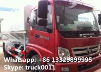 China Foton brand LHD 4*2 livestock and poultry feed truck for sale, factory direct sale FOTON farm-oriented feed delivy truck for sale