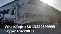 China 30ton CLW brand farm-oriented animal feed trailer for sale, 55m3 livestock and poultry feed transported semitrailer for sale