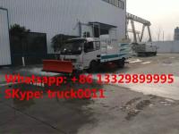 China High quality road sweeper truck with snow removal for sale, best price snow removal mounted on CLW brand street sweeper for sale