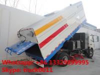 China Factory direct sale DONGFENG brand RHD 4*2 ROAD sweeping truck, best price DONGFENG brand roac cleaning vehicle for sale for sale