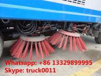 China hot sale dongfeng Brand RHD 8tons street sweeping truck, Factory sale 190HP diesel road sweeper truck, street sweeper for sale