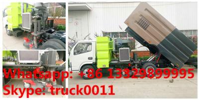 China DONGFENG furuika mini ROAD VACUUM CLEANER for sale, factory direct sale best price dongfeng road vacuum sweeper truck for sale