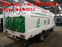 China CLW5060TSLQ4 JAPAN brand ISUZU 4*2 LHD road sweeper truck for sale, best price ISUZU 120hp Euro 4 street sweeping truck for sale