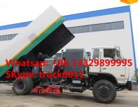 China dongfneg 4*2 RHD 170hp  high quality sweeper truck for sale, best price Dongfeng brand RHD 7tons diesel street sweeper for sale