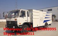 China dongfneg 4*2 RHD 170hp  high quality sweeper truck for sale, best price Dongfeng brand RHD 7tons diesel street sweeper for sale