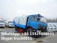 China dongfneg 4*2 RHD 170hp  high quality sweeper truck for sale, best price Dongfeng brand RHD 7tons diesel street sweeper for sale