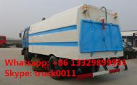 China dongfeng 145 CUMMINS 170HP RHD/LHD vacuum sweeping truck for sale, best price dongfeng brand 8m3 sweeping suction truck for sale