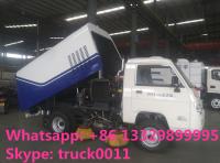 China cheapest price forland RHD mini road sweeper truck for sale, factory direcr sale best price forland sweeping vehicle for sale