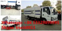 China hot sale best price iSUZU Brand 4*2 190hp diese street sweeper cleaning truck, best price isuzu road sweeping and washer for sale