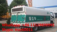 China JMC brand 109hp diesel vacuum sweeper truck for sale, factory direct sale best price JMC 4*2 LHD sweeper suction truck for sale