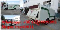 China JMC brand 109hp diesel vacuum sweeper truck for sale, factory direct sale best price JMC 4*2 LHD sweeper suction truck for sale