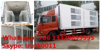 China factory direct sale best price dongfeng RHD 4*2 190hp livestock and poultry transported vehicle, hot sale day-old chicks for sale