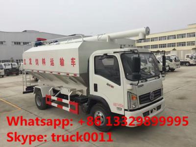 China Dongfeng 12m3 143hp diesel Euro 5 livestock and poultry feed transportation truck for sale, bulk feed truck for sale for sale