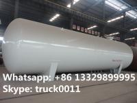 China CLW brand 35 metric tons bullet type stationary  surface lpg gas storage tank, best price CLW brand 35tons lpg gas tank for sale