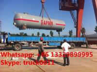 China CLW brand 35 metric tons bullet type stationary  surface lpg gas storage tank, best price CLW brand 35tons lpg gas tank for sale