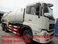 China dongfeng tianjin 16me best quality vacuum sewage suction truck for sale,factory sale best price sludge tank truck, for sale