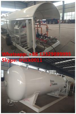 China ASME standard ammonia skid lpg gas refilling plant for sale, best price CLW brand mobile skid propane gas station for sale