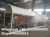 China ASME standard ammonia skid lpg gas refilling plant for sale, best price CLW brand mobile skid propane gas station for sale