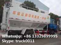 China best seller dongfeng 10-12tons livestock and poultry animal feed delivery truck for sale, bulk feed truck for sale for sale