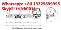 China 2020s 20,000Liters 45gallons mobile propane gas transported tank truck for sale, dongfeng 210hp bobtail truck for sale for sale